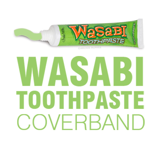 Boek Wasabi Toothpaste | Gigstarter