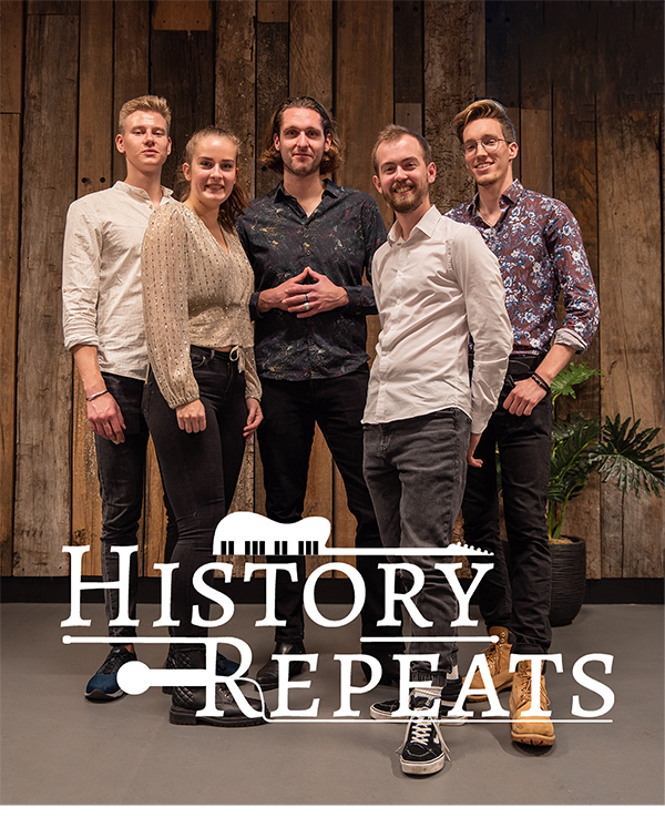Boek History Repeats | Gigstarter