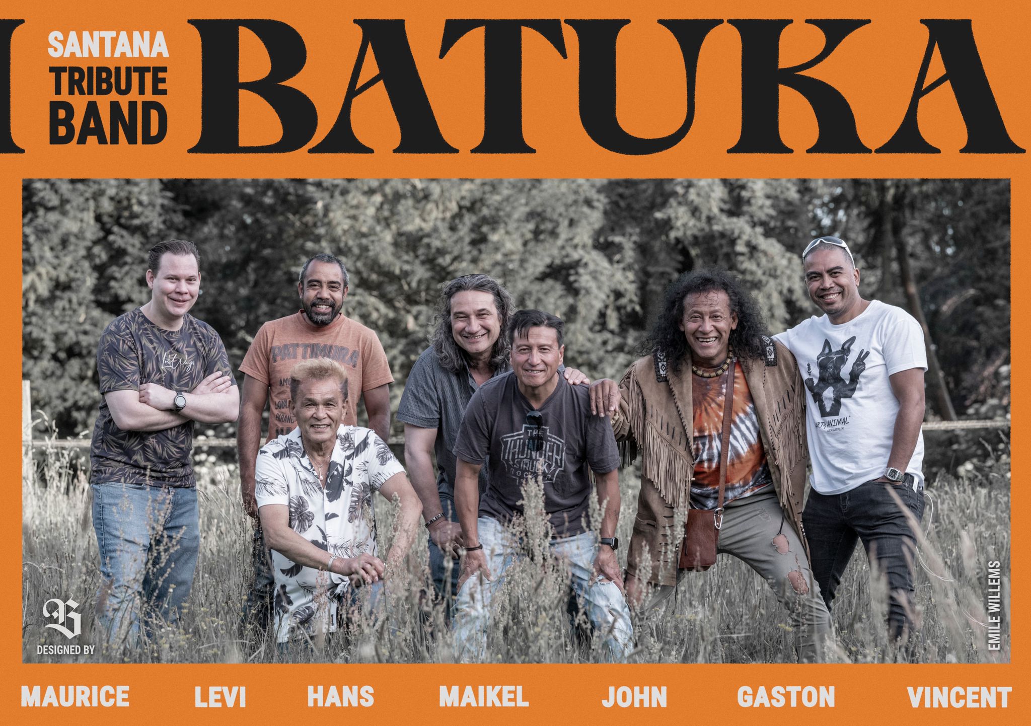 Boek Santana tribuut BATUKA | Gigstarter