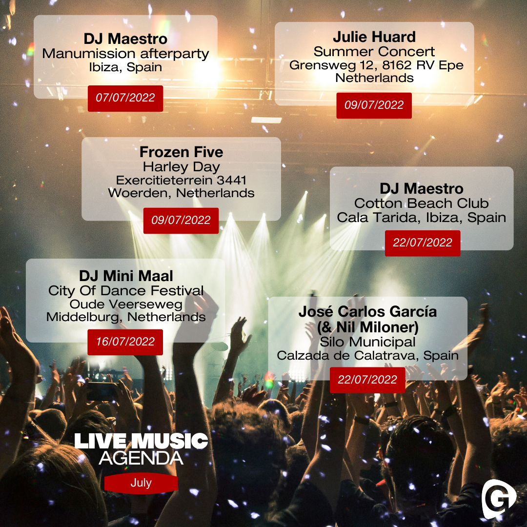 The Gigstarter Live music Agenda | Gigstarter